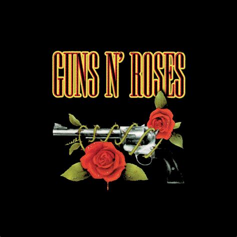 Guns N Roses Band Rock Design Logo Digital Art By Greens Shop Pixels