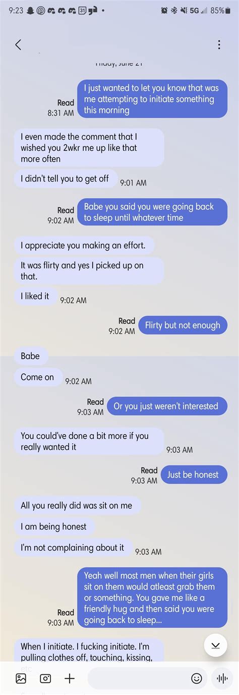 Reposting Texts With Husband About Initiating Sex Rtexts