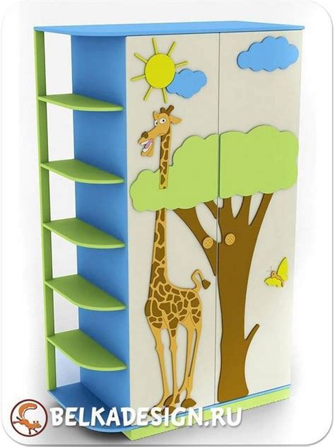 ۵۰ مدل کمد لباس بچگانه جدید ۱۴۰۲ با طرح های عروسکی و فانتزی زیبا ماگرتا