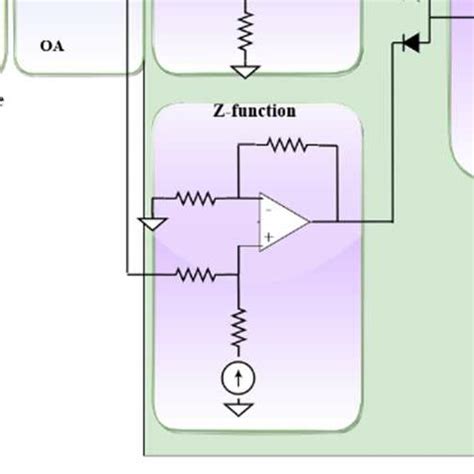 diagram of a circuit for measuring current using a resistance shunt