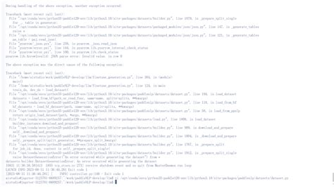 Question 训练chatglm6b模型时报错 · Issue 6881 · Paddlepaddlepaddlenlp