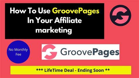 How To Use Groovepages And Groovefunnels In Your Affiliate Marketing Free Youtube