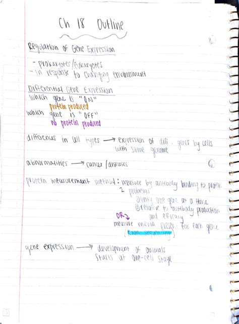 Chapter 18 Notes Summary From Professors Outlines That Were Based On