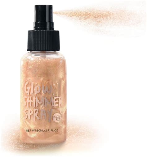 Body Glitter Spray Body Shimmer Spray Quick Drying Body