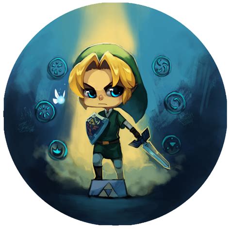 Adult Link OoT Buttons By BloodnSpice On DeviantArt