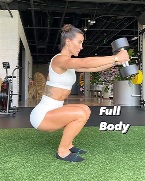 Senada Greca Mba Dumbbell Full Body Workout Heres Your Sweat It