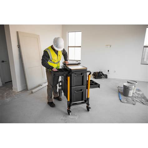Toughbuilt Stacktech Xl 21 In W X 15 6 In H X 16 In D 3 Drawer Plastic