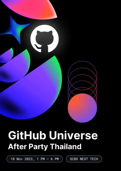 github universe after party thailand eventpop