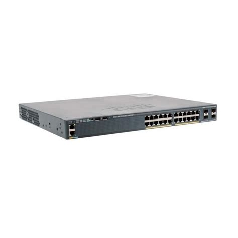 Switch Cisco Catalyst 2960x 24 Puertos Gbe Poe 4sfp Gbe Ws C2960x 24ps L A Computer Service