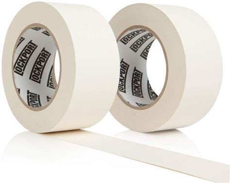 Set Van 2 Witte Duct Tape Gaffers Tape 30m X 5cm Afneembaar En