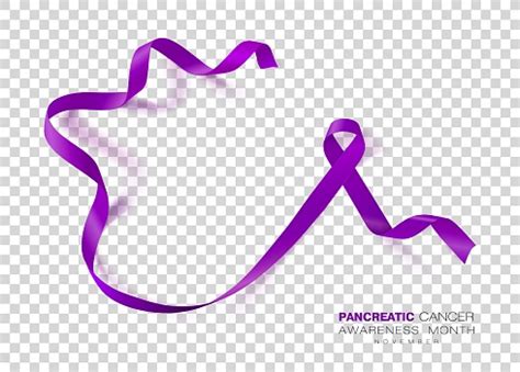 Ilustración de Mes De Concientización Sobre El Cáncer De Páncreas Cinta ...