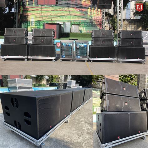 PRO Audio Outdoor Active Speaker Professional Wooden Sound System Stage Inch Line Array