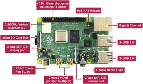 Raspberry Pi 4b 4g Single Board Computer 1 5ghz 4 Core 4gb Ram Arm Original In Stock Raspberry