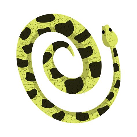 Snake With Spots 10793815 Vector Art At Vecteezy