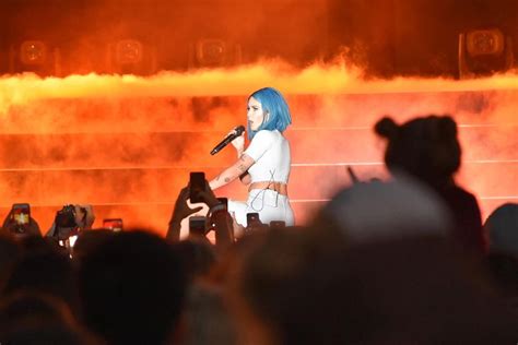 Halsey Performing At The Common Ground Festival