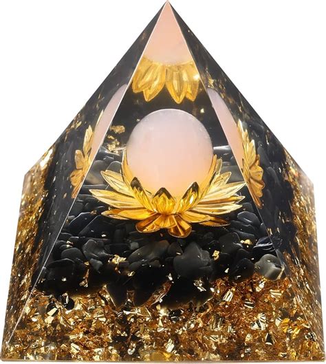에너지 피라미드 New Energy Generator Orgone Pyramid Black