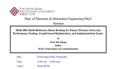 Seminar On Multi Irs Multi Reflection Beam Routing For Future Wireless Networks Performance