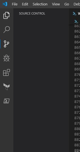 Source Control Not Working Since Latest Update Issue Microsoft Vscode Github