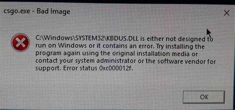 Whenever I Launch Cs Go This Error Message Shows How To Fix R Windows