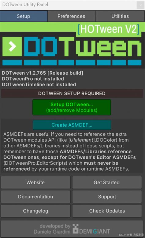 unity3d动画插件dotween使用指南 unity dotween插件 csdn博客