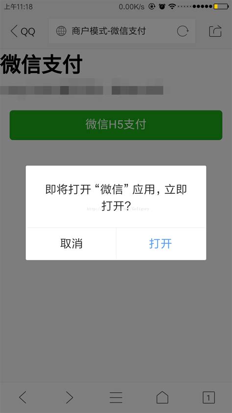 微信h5支付，微信外浏览器支付实现请在微信外打开订单 进行支付是什么意思 Csdn博客