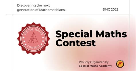Special Math Contest Past Problems