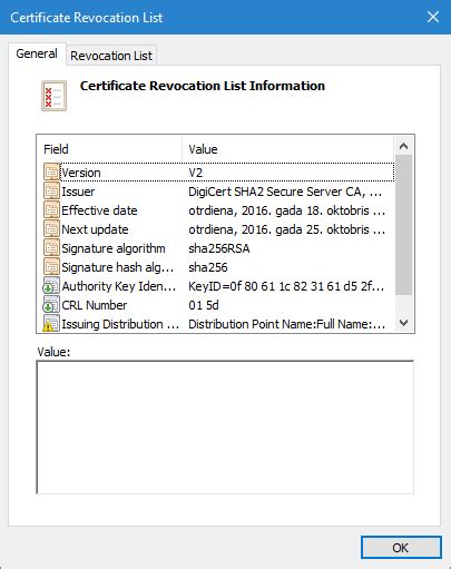 Working With Certificate Revocation Lists Crl In Powershell Part 1