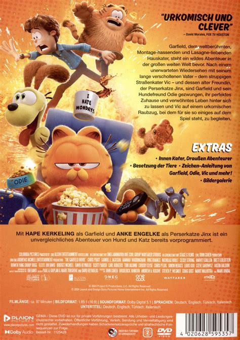 Garfield Eine Extra Portion Abenteuer Dvd Jpc De