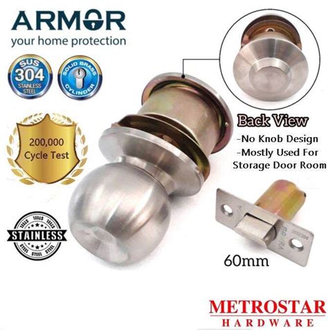 Armor One Side Door Knob With No Key Cylindrical Lock For Storage Room Lazada
