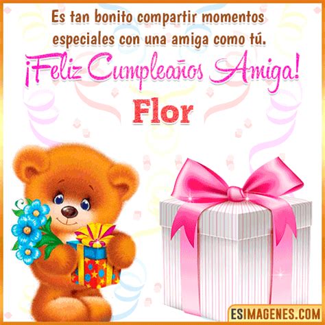 Feliz Cumplea Os Amiga Flor