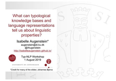 What Can Typological Knowledge Bases And Language Representations Tell