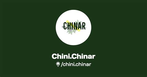 Chini Chinar Instagram Linktree