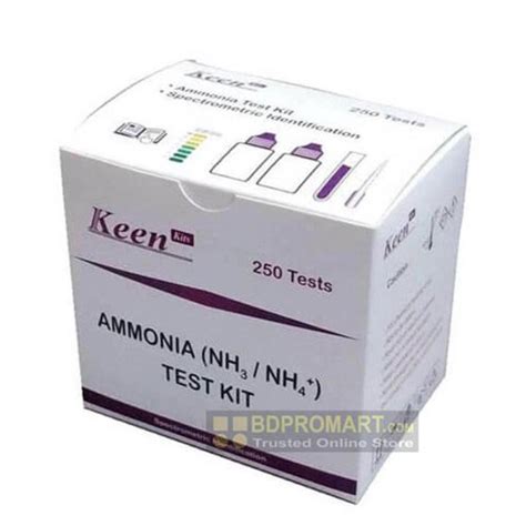 Ammonia Test Kit 250 Tests Keen Ammonia Test Kit Nh3 Nh4 250 Test Bd