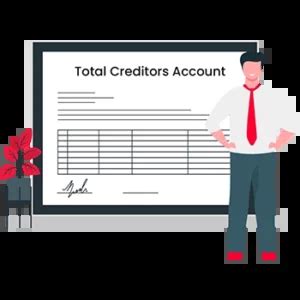 Total Creditors Account Format Simplified Creditor Records