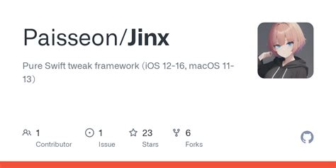 Github Paisseonjinx Pure Swift Tweak Framework For Ios 12 16