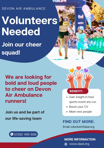 Devon Air Ambulance Cheer Squad Volunteer Devon Connect