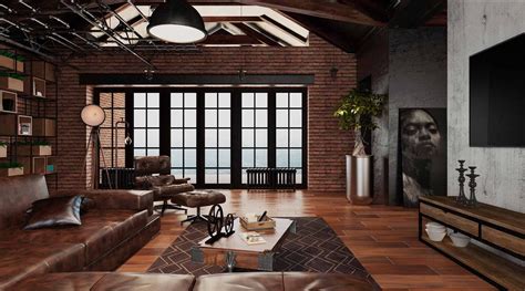 Дачный домик в стиле лофт 66 фото