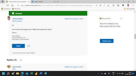 Ashish Mathur On Linkedin Microsoftexcel Msexcel Excel