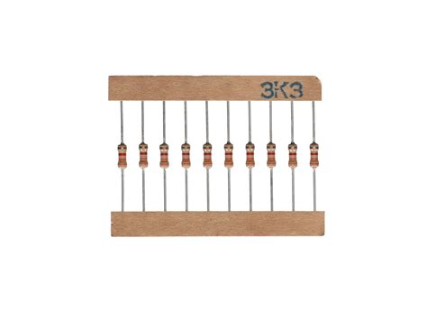 Set Of Resistors E12 Series 610 Pieces 10e To 1m Kiwi Electronics