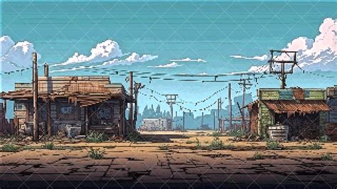 Background Pixel Post Apocalyptic 2