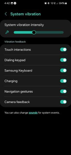 Control Every Aspect Of Haptic Feedback On Galaxy Phones SamMobile