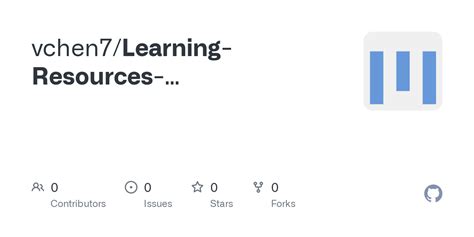Github Vchen7learning Resources Recommendation Models