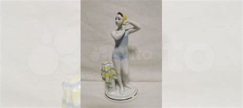 Статуэтка Юная пловчиха купить в Москве Хобби и отдых Авито