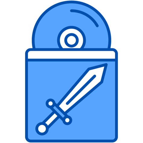 Rpg Game Generic Blue Icon