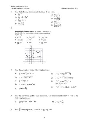 Topic Limits Calculus Studocu