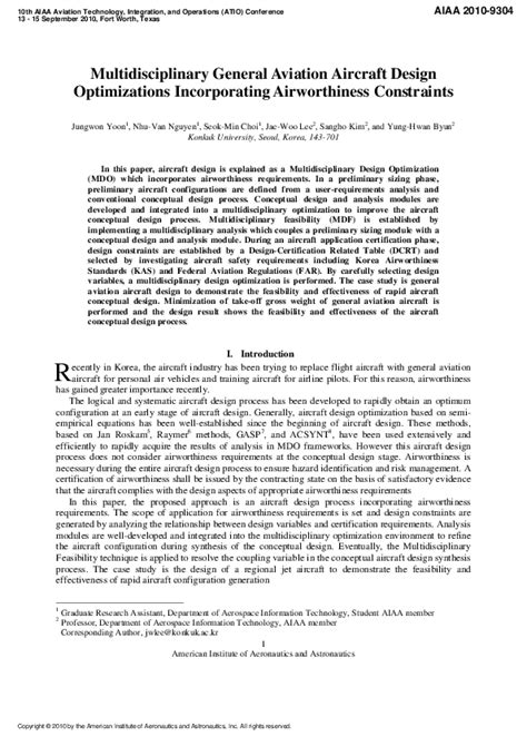 Pdf Comparison Of Two Multidisciplinary Optimization Strategies For