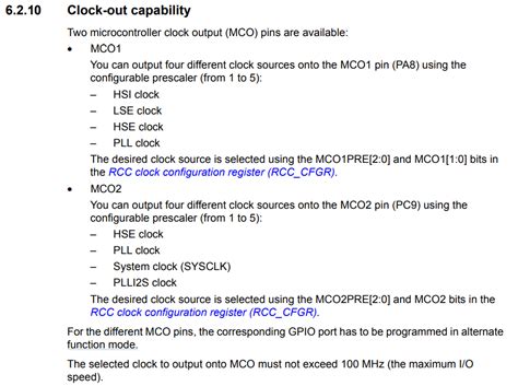 Microcontroller Ways To Observe Clock Signal Of An STM MCU Electrical Engineering Stack