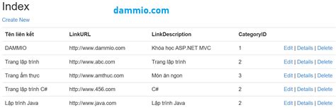 Aspnet Mvc Phần 10 Thêm Tìm Kiếm Dammio