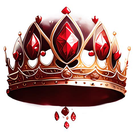 Queen Ruby Crown · Creative Fabrica
