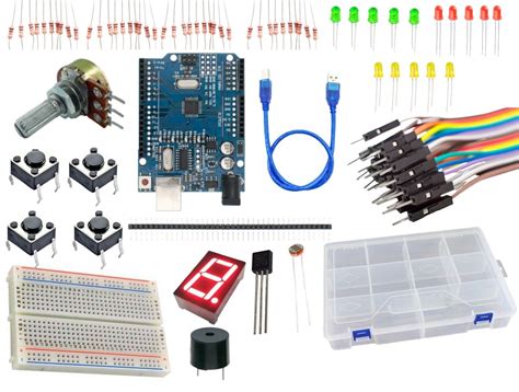 Kit Eletrônica Compatível Com Arduino Para Iniciantes Eletrônica Cuiabá